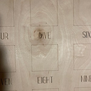 Wood Montessori Alphabet Set, Handmade Wood Letters, Wood Movable ...