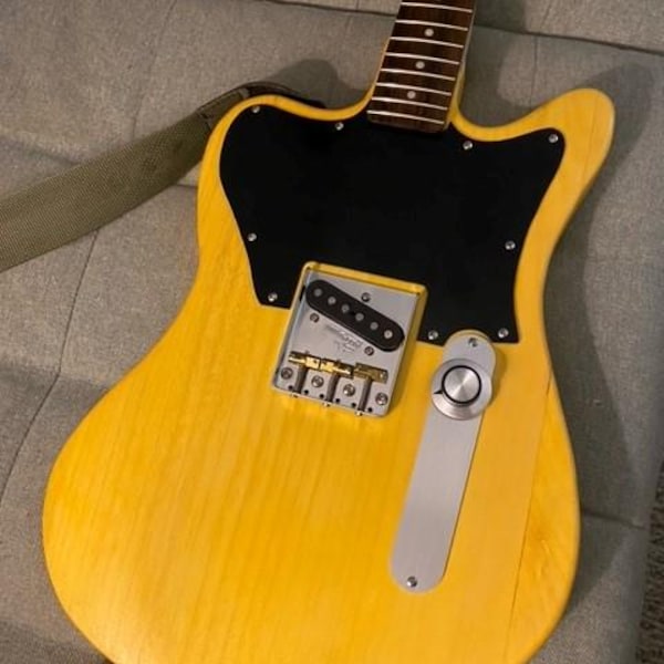 Guitar Body Super-sonic/telecaster Hybrid Style Nitro Finish Reclaimed ...