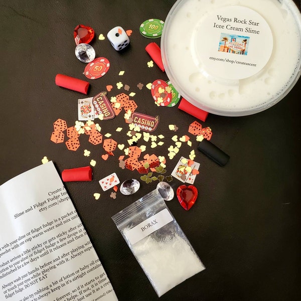 Casino Las Vegas Gambling Theme Party Favors, Icee Cloud Slime Therapy ...