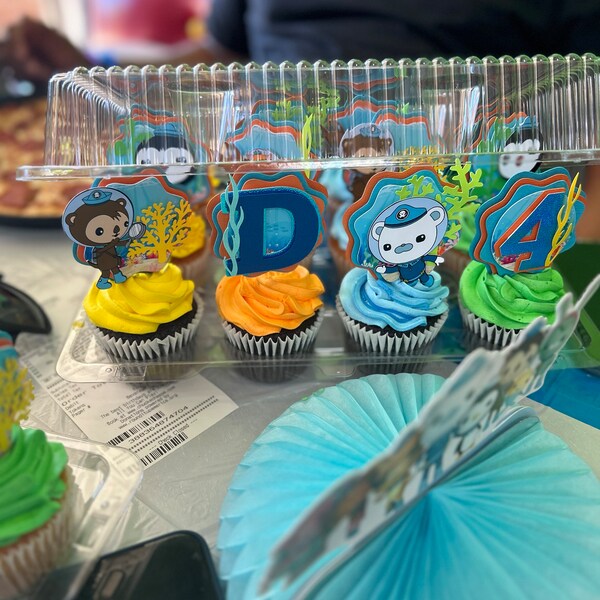 The Octonauts Cupcake Toppers | the Octonauts Toppers | the Octonauts ...