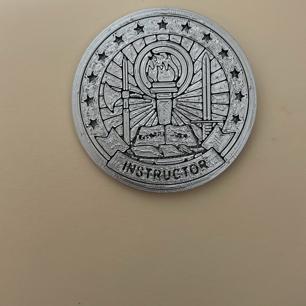 US Army Basic Instructor Identification Badge Vector Files, Dxf Eps Svg ...