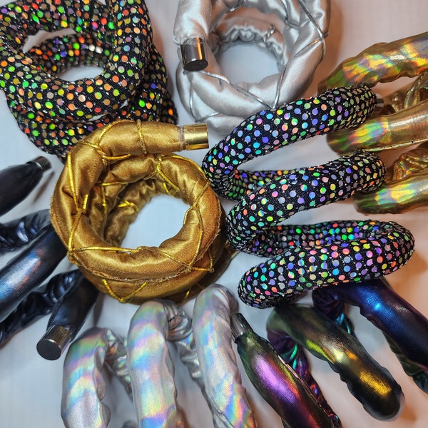 58/60" Snake-scaled Pattern Nylon/polyester/spandex Knit Velvet Burn ...