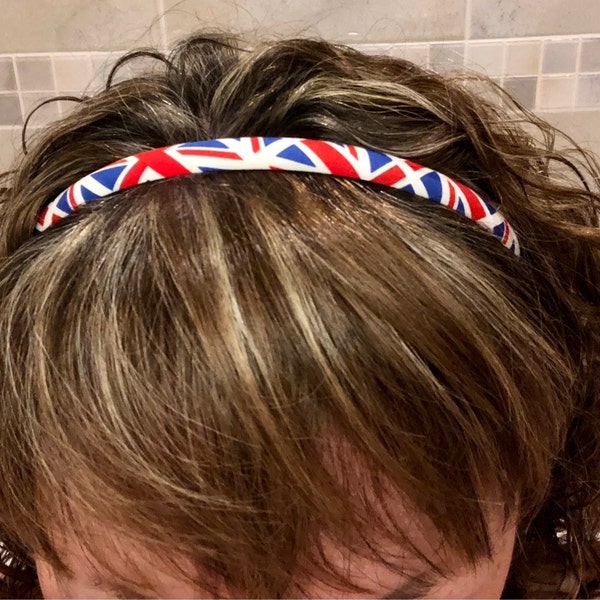 Liberty of London Pink Fabric Skinny Headband Floral Narrow Alice Hair ...