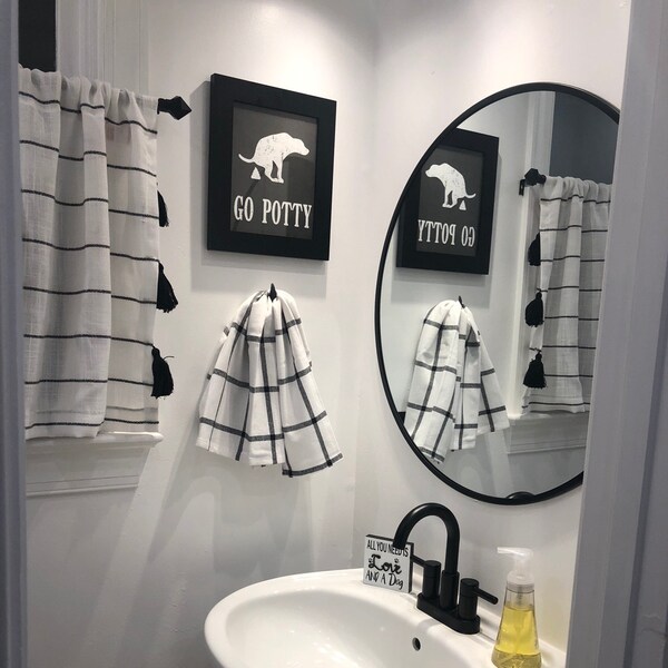 Great Job Pooping | Bathroom Wall Décor | Dog Décor | Funny Bathroom ...