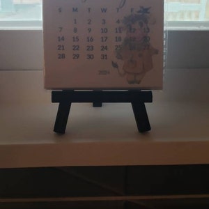 2025 Small Desk Funny Cat Calendar Optional Lamination and Wood Display ...
