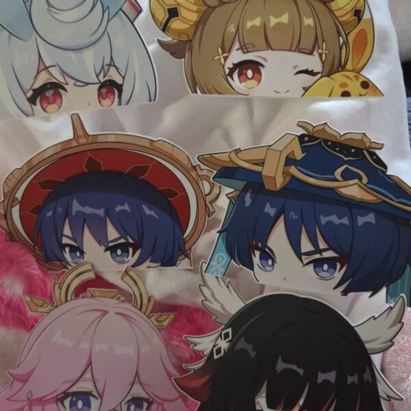 Dr Ratio Peeker Holographic Sticker | Honkai Star Rail Sticker | Dr ...