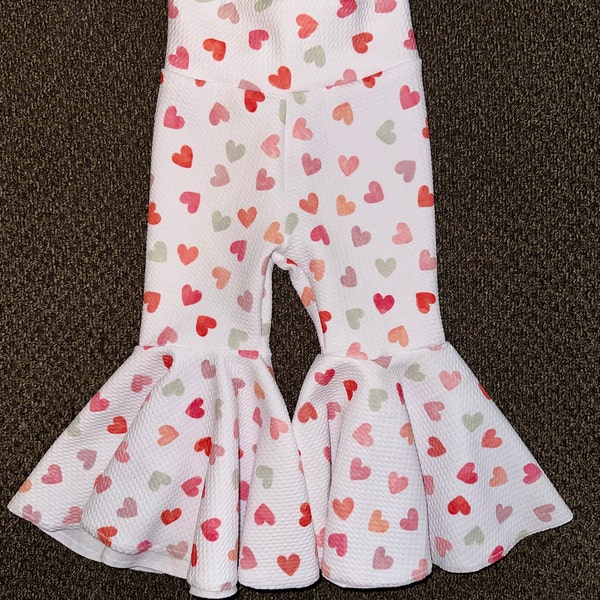 Flare Leggings Pattern, Flared Pants Pattern PDF, Girls Bell Bottom Pattern, Easy Baby Legging ...