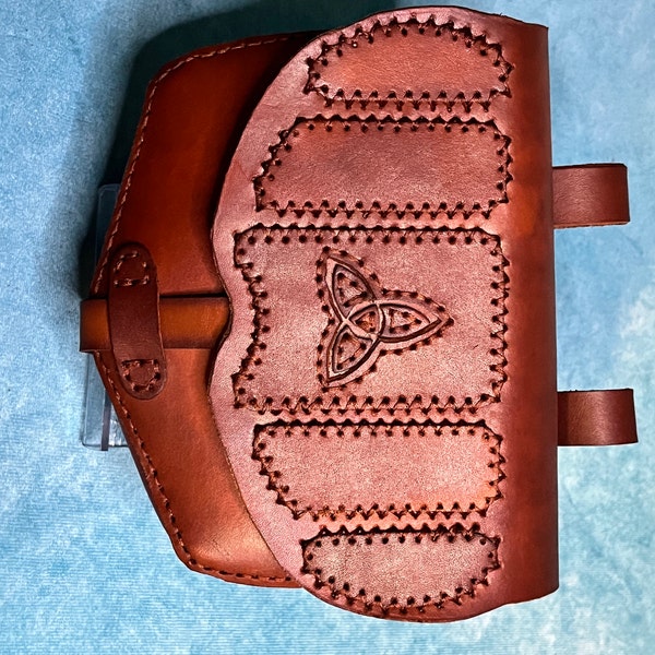 Medieval Belt Bag Leather Pattern PDF - Waist Bag Digital Template - Etsy