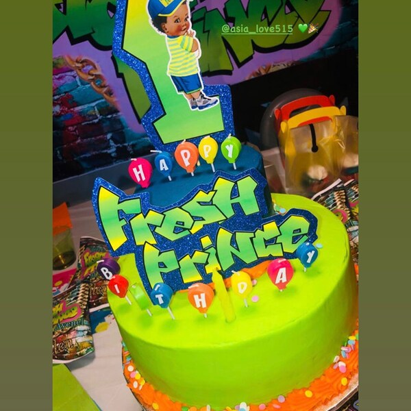 Fresh Prince Cake Topper - Etsy