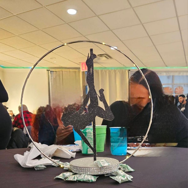 Personalized Music Note Centerpiece Table Decoration Birthday Party ...