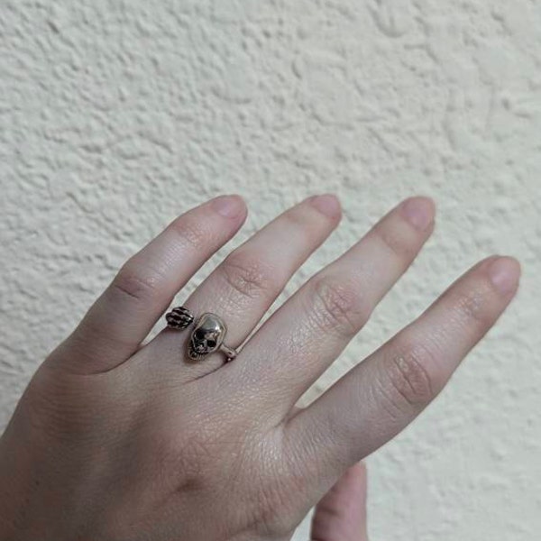 Star Y2K Rings, Starlight Y2K Rings, Women Cyberpunk Chunky Ring, Adjustable Punk Gothic Ring ...