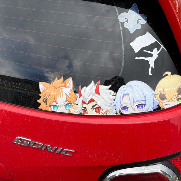 Dr Ratio Peeker Holographic Sticker Honkai Star Rail Sticker Dr Ratio ...