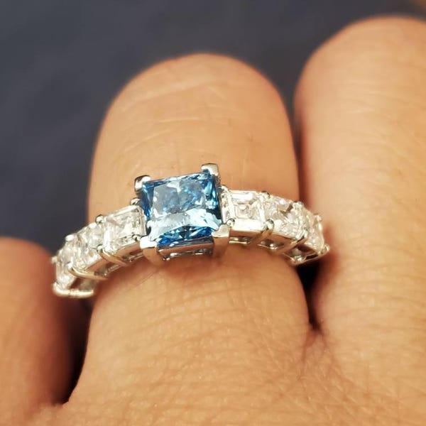 Cadillac Step Cut IGI Certified Loose Diamond for Twisted Wedding Band ...