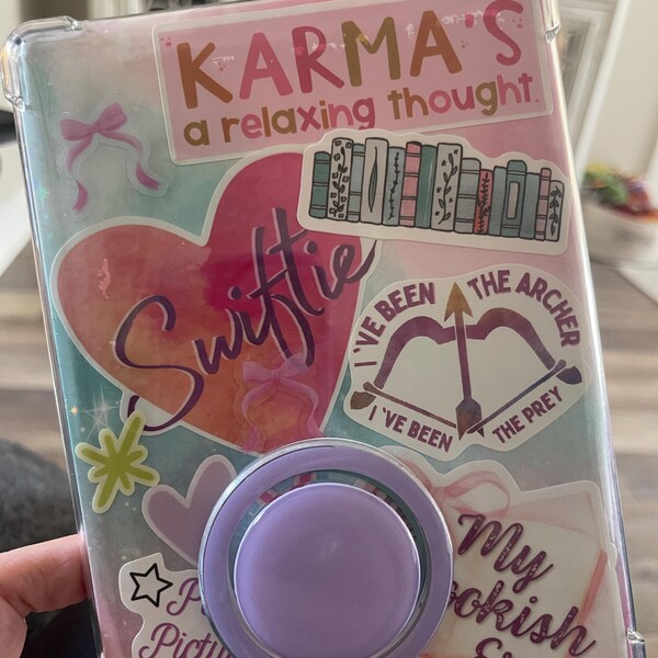 Cozy Fall Town Kindle Insert for Kindle Clear Case, Fall Holographic ...