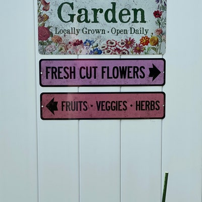 Custom Fun Color Metal Street Sign Vintage-style With Weathered ...