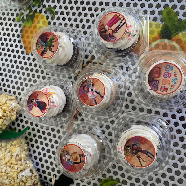 Coco Cupcake Toppers, Coco Birthday, Coco Cake Toppers, Coco 2 Inch ...