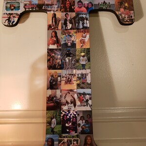 Number 7 Photo Number Collage Picture Frame College Sport 7th | Etsy