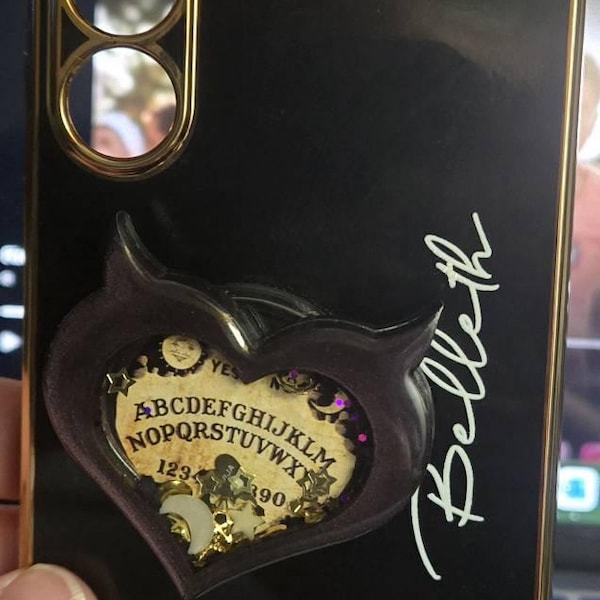 Ouija Heart Shaker Popgrip™: Resin Phone Stand - Etsy