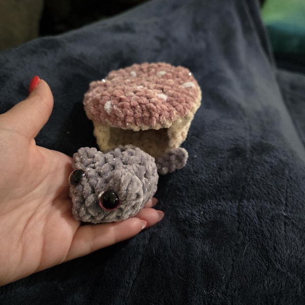 Mouse House Crochet Amigurumi Pattern - Etsy