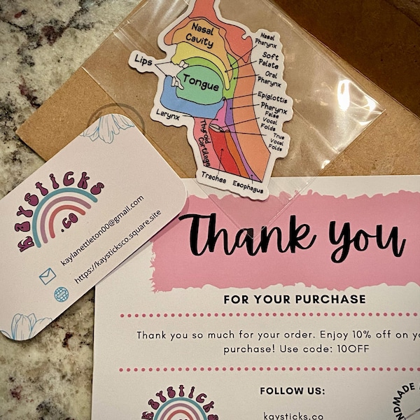 Larynx Anatomy Sticker, SLP Sticker, Speech-language Pathologist ...