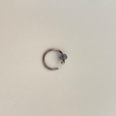 Tiny Daith Hoop, Cartilage Earring, Small Silver Hoop 22, 20, 18, 16 ...