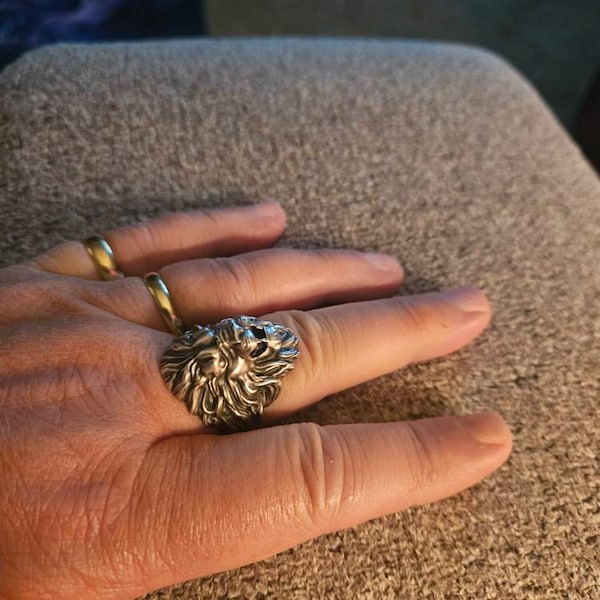 Jesus Christ Ring Sterling Silver .925 Cross God Head Jewellery ...