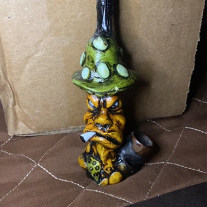 Black Owl Tobacco Smoking Pipe Handmade Spirit Animal - Etsy