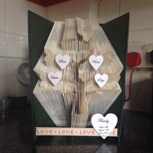 Family Tree Book Folding Pattern - Etsy UK