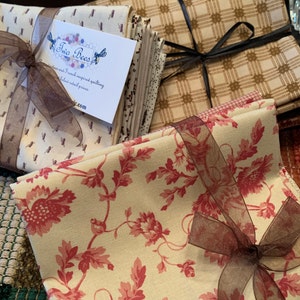 Reproduction Fat Quarter Bundle of 10 Assorted - Etsy