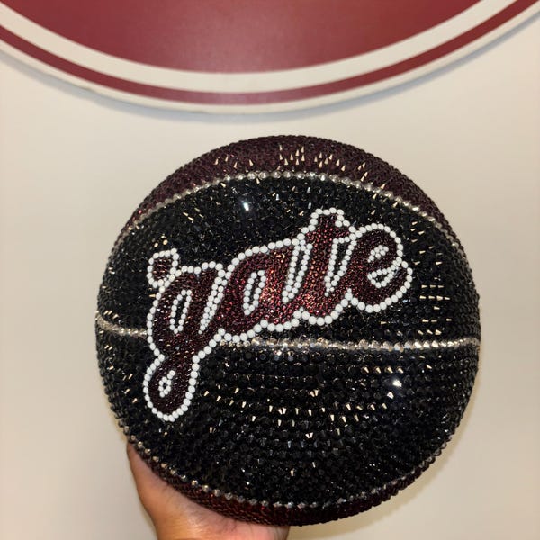 Bedazzled Basketball - Etsy