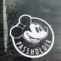 Disney Annual Passholder Decal - Etsy