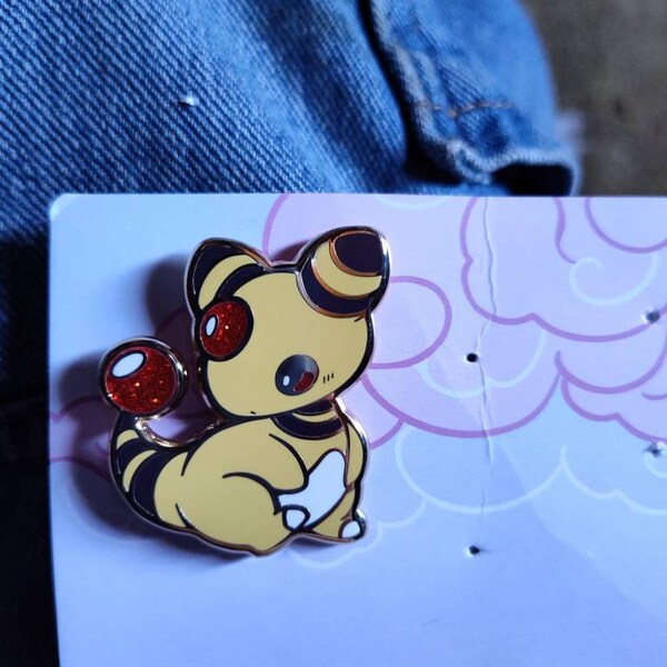 Ampharos Enamel Pin - Etsy