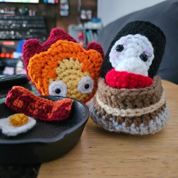 Crochet Fire Demon Doll - Etsy