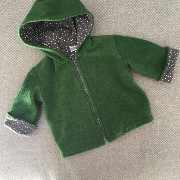 Baby Jacket Pattern Sewing, Toddler Dress Sewing Pattern, Hooded Coat ...