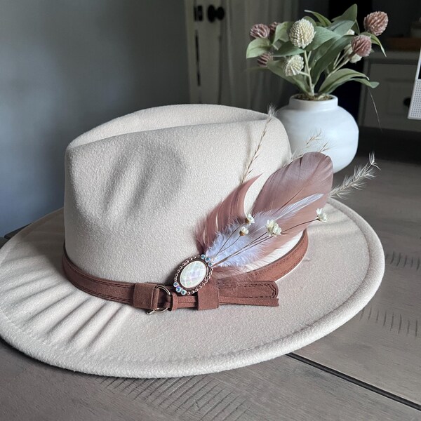 Custom Hat Band Feathers. Hat Band Accessory. Custom Feather for Your ...