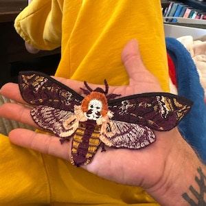 Moks421 Sea Turtle Orange Tortoise Embroidered Patch Big Water Marine ...