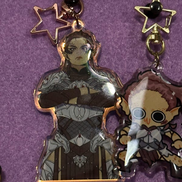 Baldur's Gate 3 Epoxy Charms ( Set 2 ) - Etsy