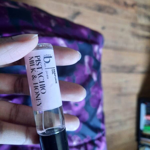 Strawberry Glazed Donut Perfume Oil Roller Gourmand Fragrance Sugar ...