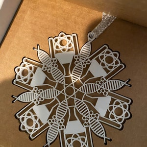 Math Teacher STEM Geometry Pi Numbers Snowflake Christmas | Etsy