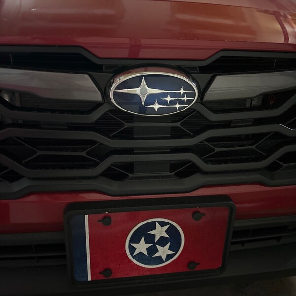 Tennessee Flag License Plate TN State Official Flag Symbol Stars Auto ...