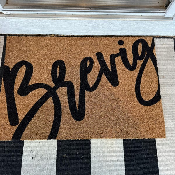 Double Border Doormat,frame Border Doormat,double Door Doormat,24 X 72 ...