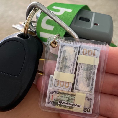 Handmade Mini Money Stack Bag Charms Manifesting Money Bags - Etsy