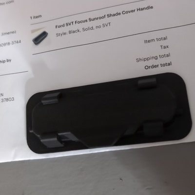 Ford SVT Focus Sunroof Shade Cover Handle - Etsy