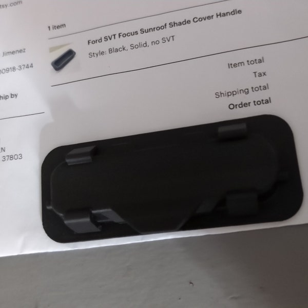 Ford SVT Focus Sunroof Shade Cover Handle - Etsy