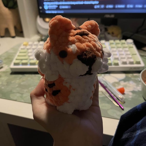 No Sew Chunky Tiger Amigurumi Crochet Pattern - Etsy