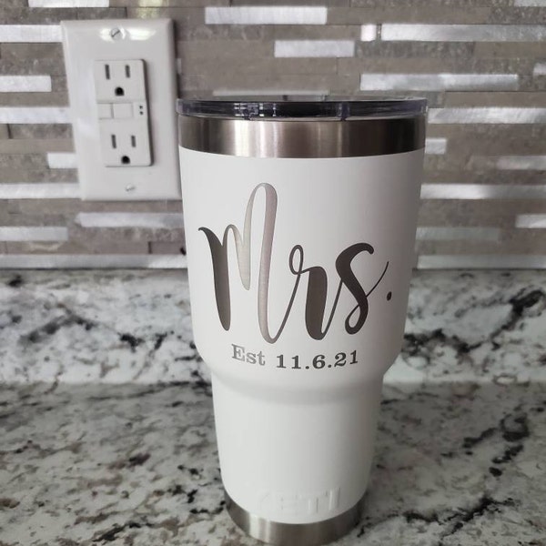YETI, Personalized 30 Oz YETI, Custom Stainless Steel YETI, Custom Logo ...