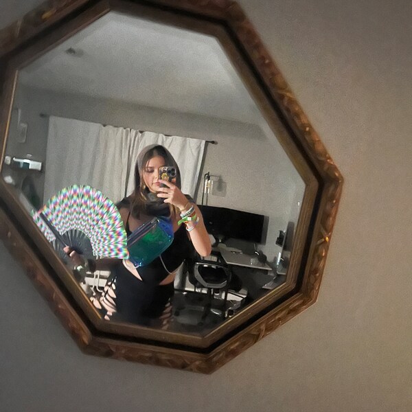 Pixie Top COCO Pole Dance Wear Pixie Clothing Slit Weave Elven Clothing ...