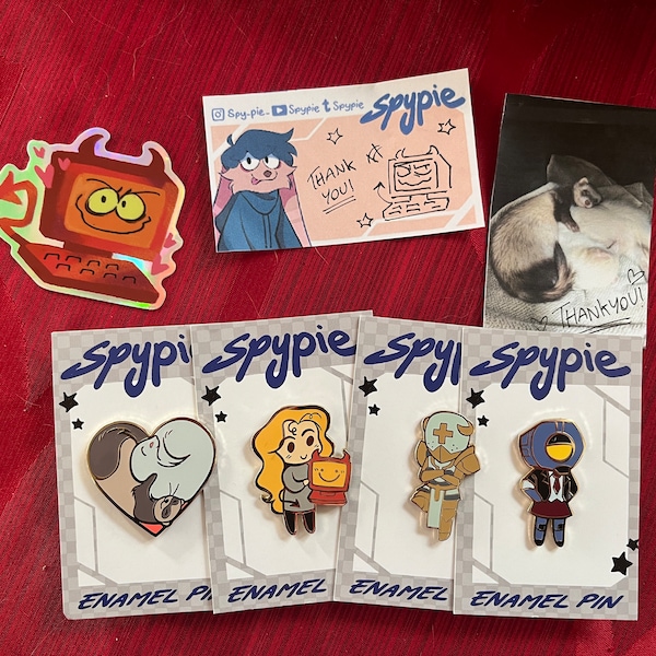 Electric Dreams Edgar Hard Enamel Pin - Etsy