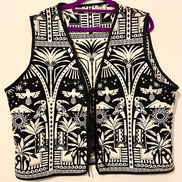 Top Sewing Pattern | Ties Front Vest Pattern | Open Front Top | Summer ...