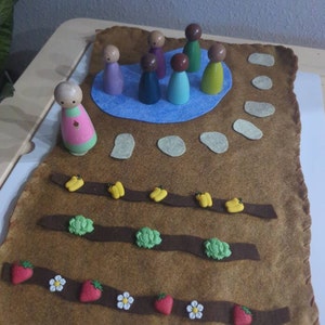 Peg Doll Hijab Community Helper Neighbor Inclusive Diversity Neighbor ...